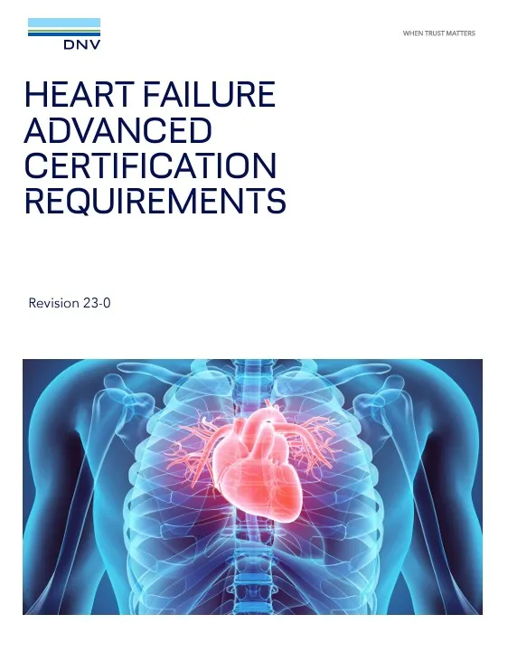 Heart Failure Advanced Certification requirements